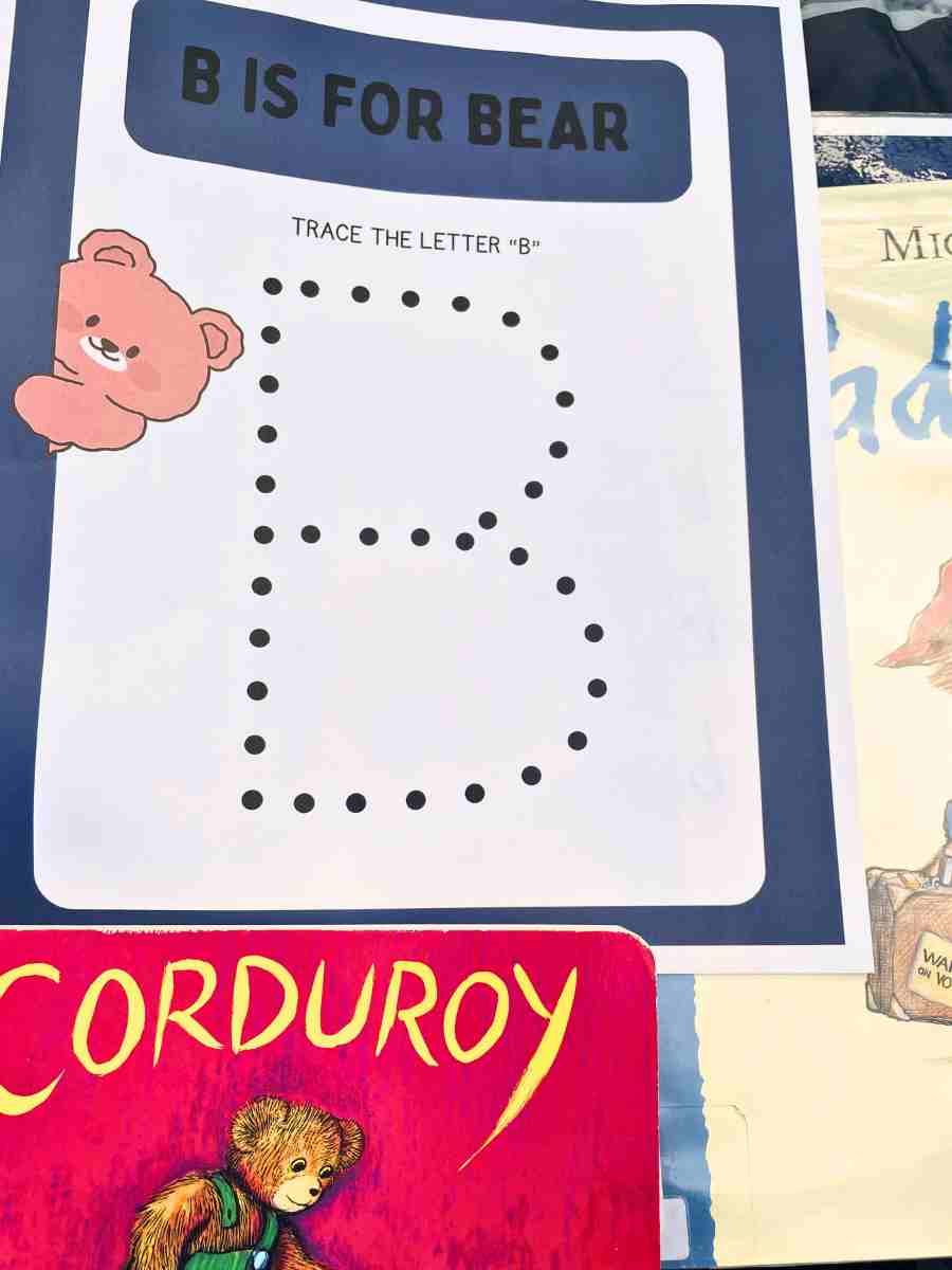 Bear Themed Preschool Activities - Gratefully Grounded