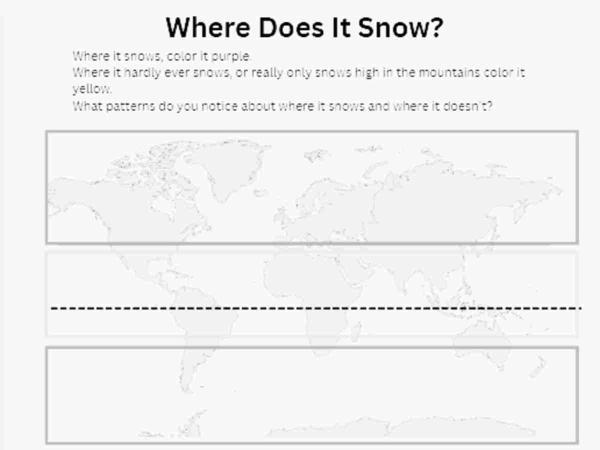 Snow Themed Preschool Unit - Gratefully Grounded